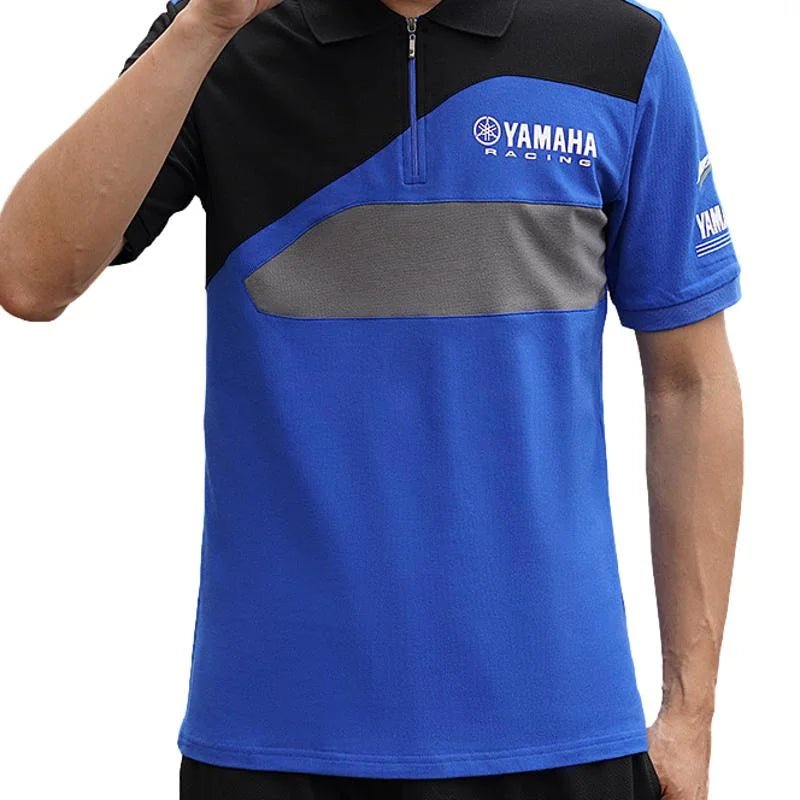 Polo Yamaha Racing Bleu - Style Sportif et Confortable | Le Pratique du ...