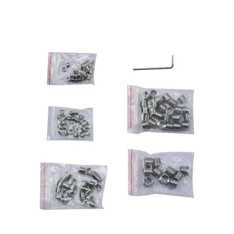 Pack complet Filet rapporté Helicoil 131 pièces - M5 M6 M8 M10 M12